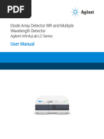 Agilent 1260 Infinity DAD/MWD Maintenance Guide | PDF | Leak | Ultraviolet