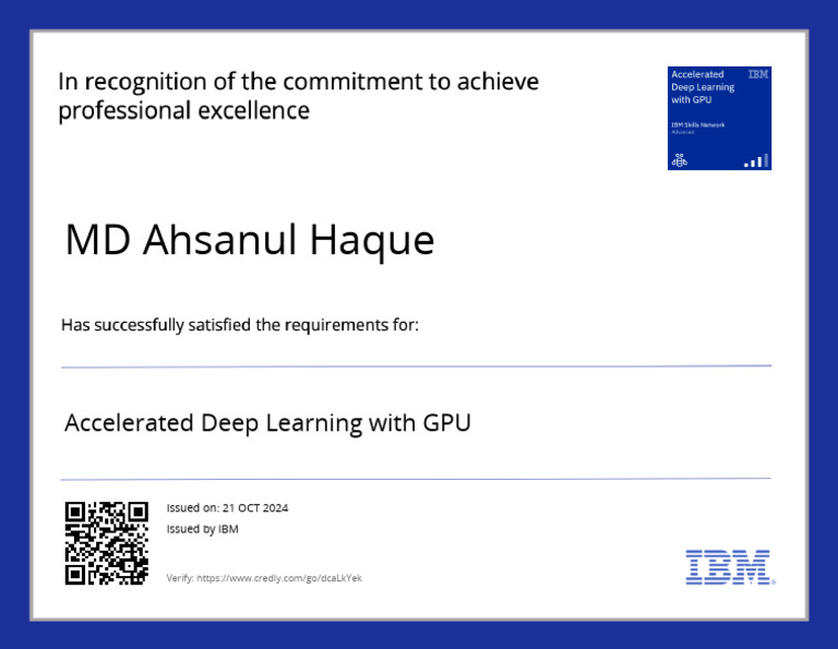 Accelerated Deep Learning With GPU Badge20241021-7-17cmyy | PDF