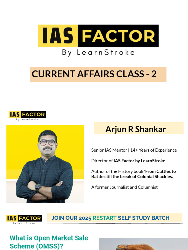IAS Current Affairs Note 2 For UPSC Civil Service | PDF | Opec | Beach