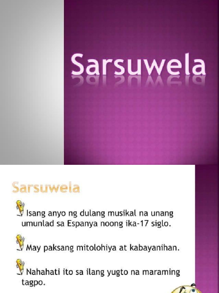 Sarsuwela Filipino Q2 GRADE 8 | PDF