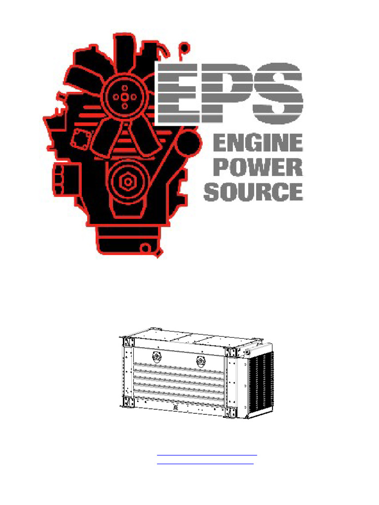 EPS H-Series Installation Manual | PDF | Radiator | Exhaust Gas