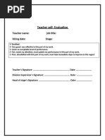 Roles of The Hod and Senior Teachers | PDF