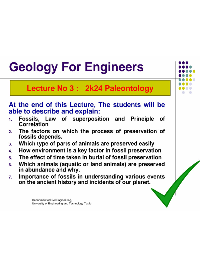 Geology Lecture 3 PDF | PDF