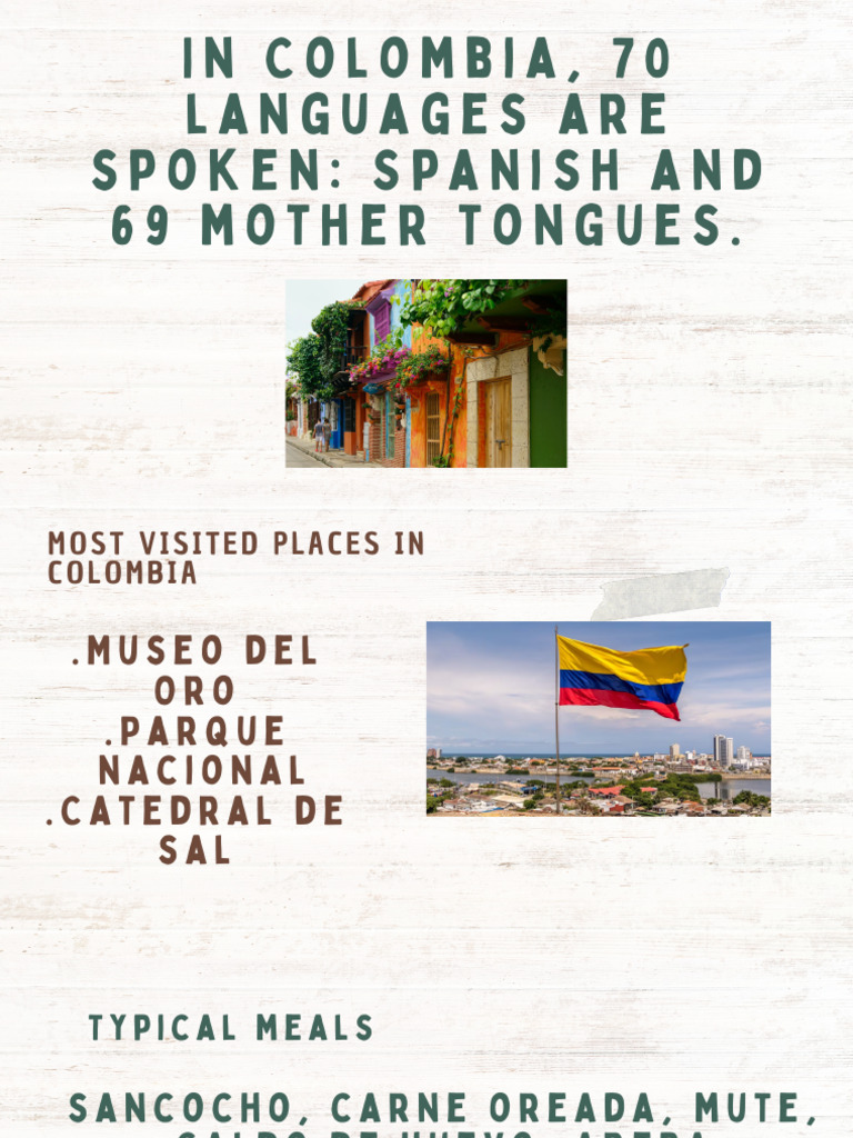 Top Attractions and Foods in Colombia | PDF