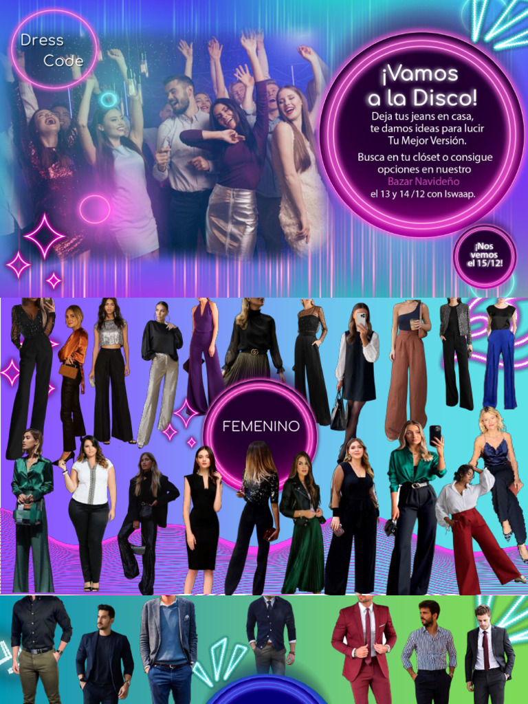 Dress Code Fiesta Navidad 2023 | PDF