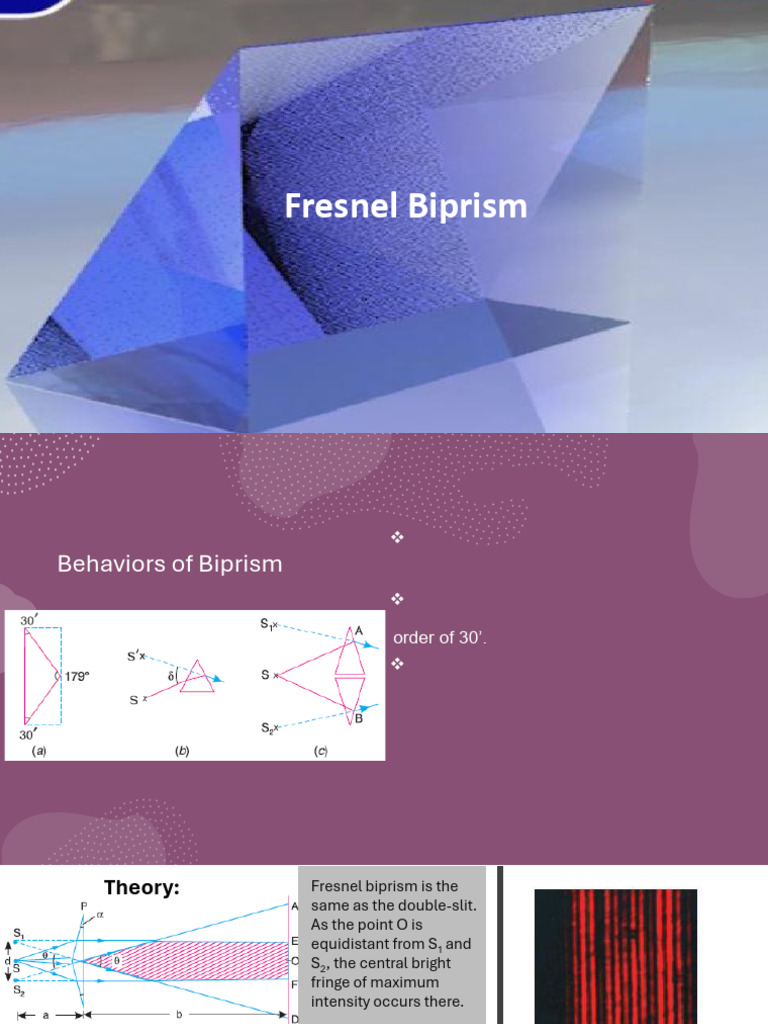 Interference Class 3 | PDF | Wavelength | Refraction