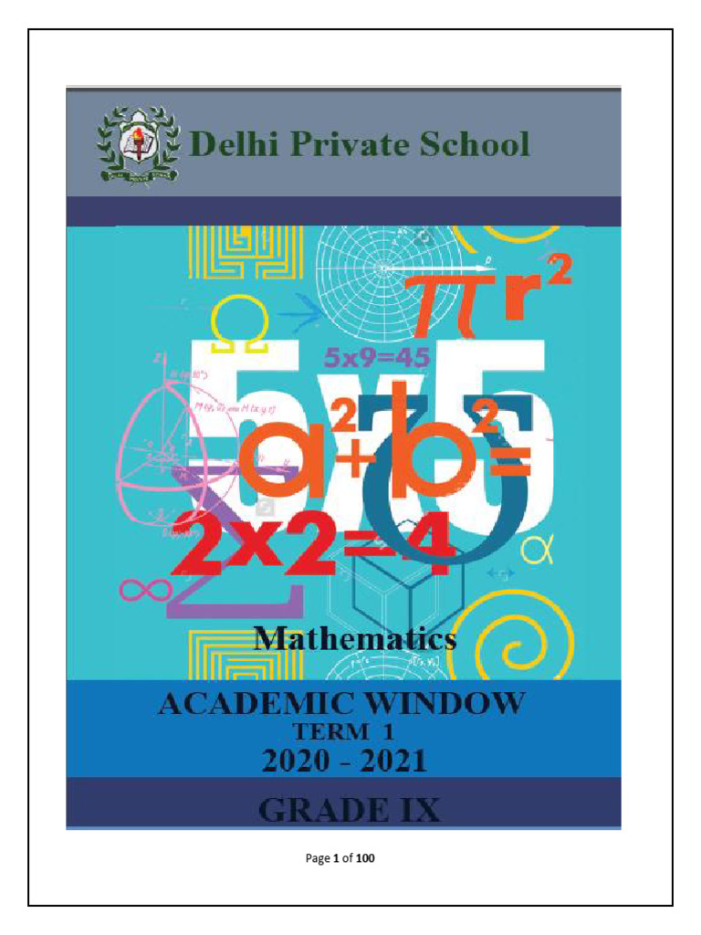 Mathematics Anxiety: Overcoming Through Practice | PDF | Cartesian ...