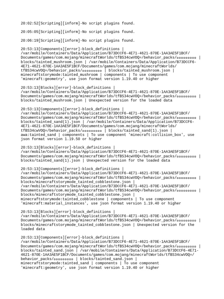 ContentLog2024 10 13 - 20 02 11 - 1 | PDF | Json | Computing