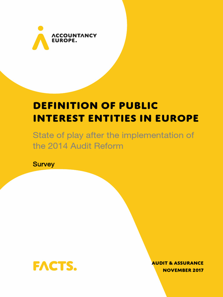 Definition of Public Interest Entities in Europe | PDF | Banks | Pension