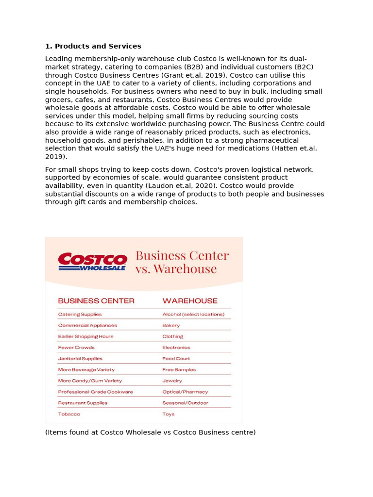 Updated Document | PDF | Costco | Retail