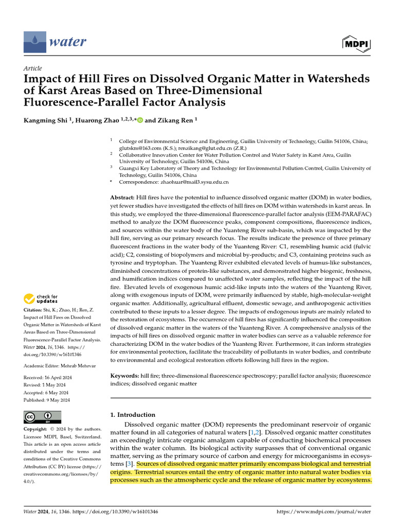 Dissolve like | PDF | Soil | Organic Matter