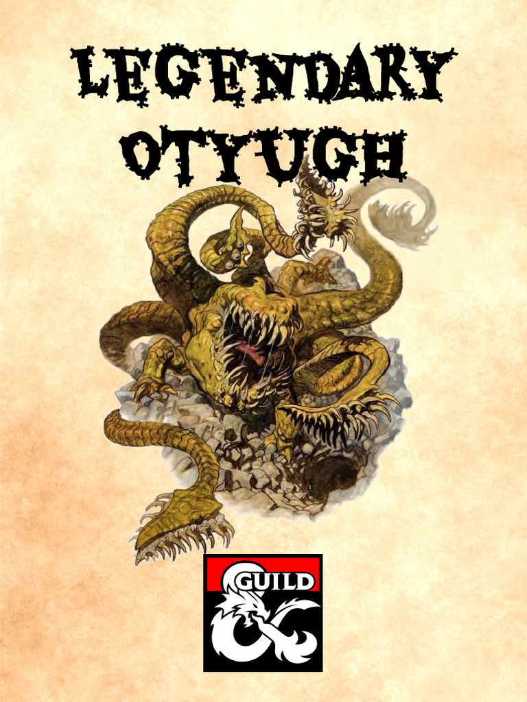 Legendary Otyugh | PDF