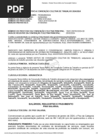 CCT Asseio 2023 2024 | PDF | Salário | Acordo coletivo