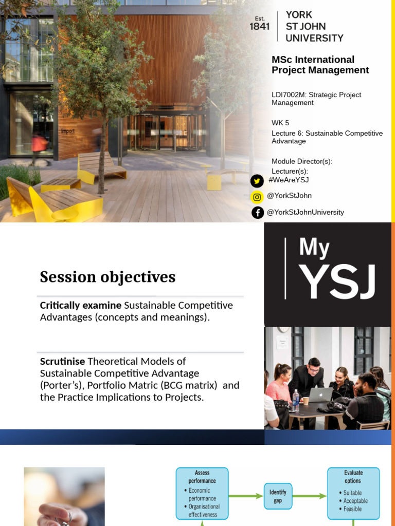 Sustainable Competitive Advantage in Projects | PDF | Competitive ...