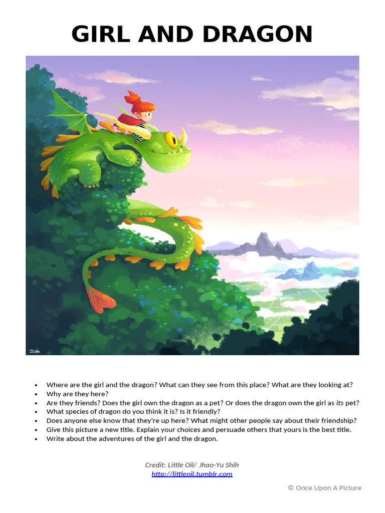 Girl and Dragon | PDF
