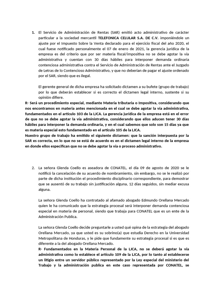 Ejercicios Practicos Dae Parte 2 | PDF | Impuestos | Business