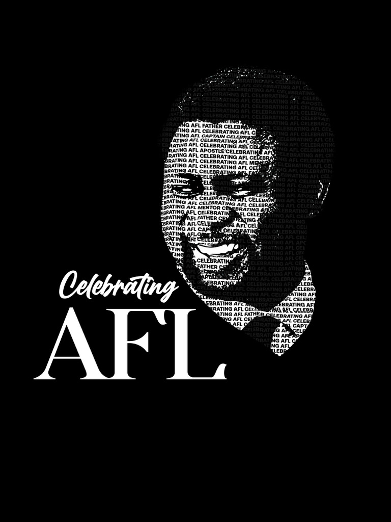 Celebrating AFL Tshirt BLACK | PDF