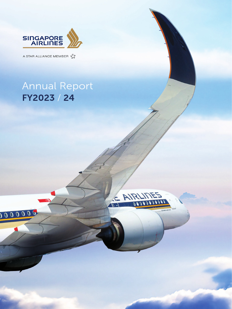 Singapore Airlines Annual Report 23-24 | PDF | Equity (Finance) | Airlines