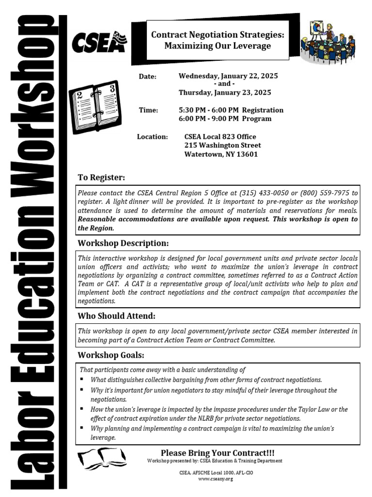 Region 5 In-Person Trainings | PDF | Negotiation | Industrial Relations