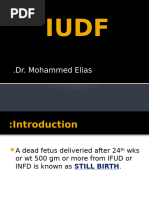 IUFD | PDF | Childbirth | Fetus