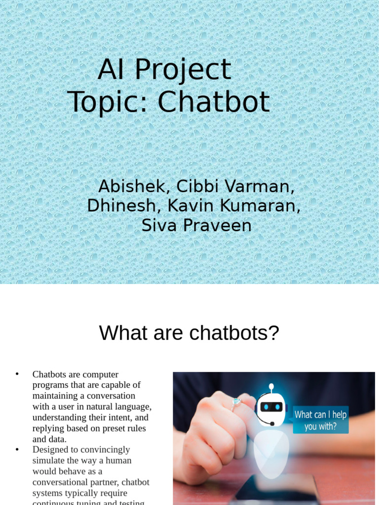 Chatbots | PDF | Mobile App | Computing