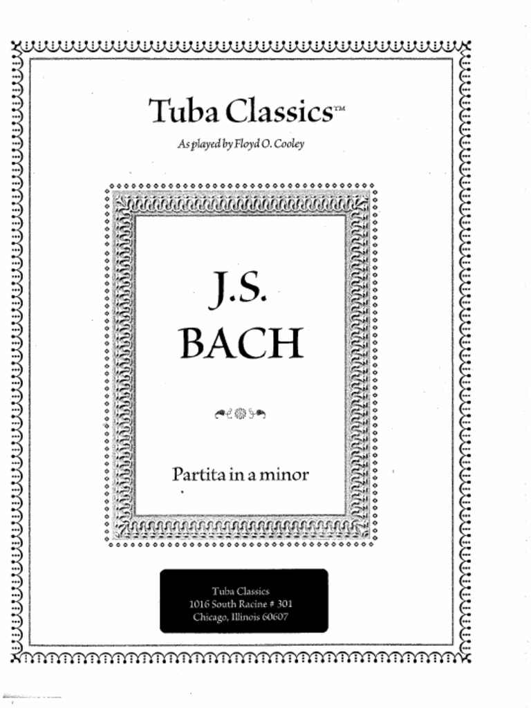 Partita Bach | PDF