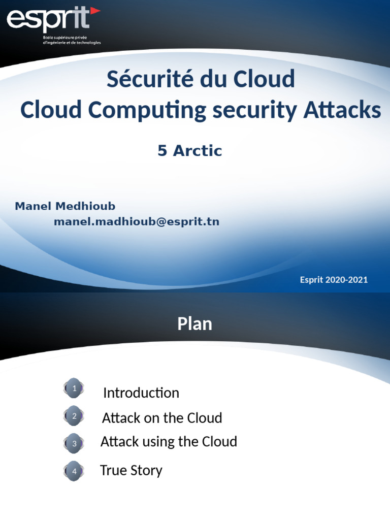 Chapitre4 - Cloud Security Attacks | PDF | Denial Of Service Attack | Cloud Computing