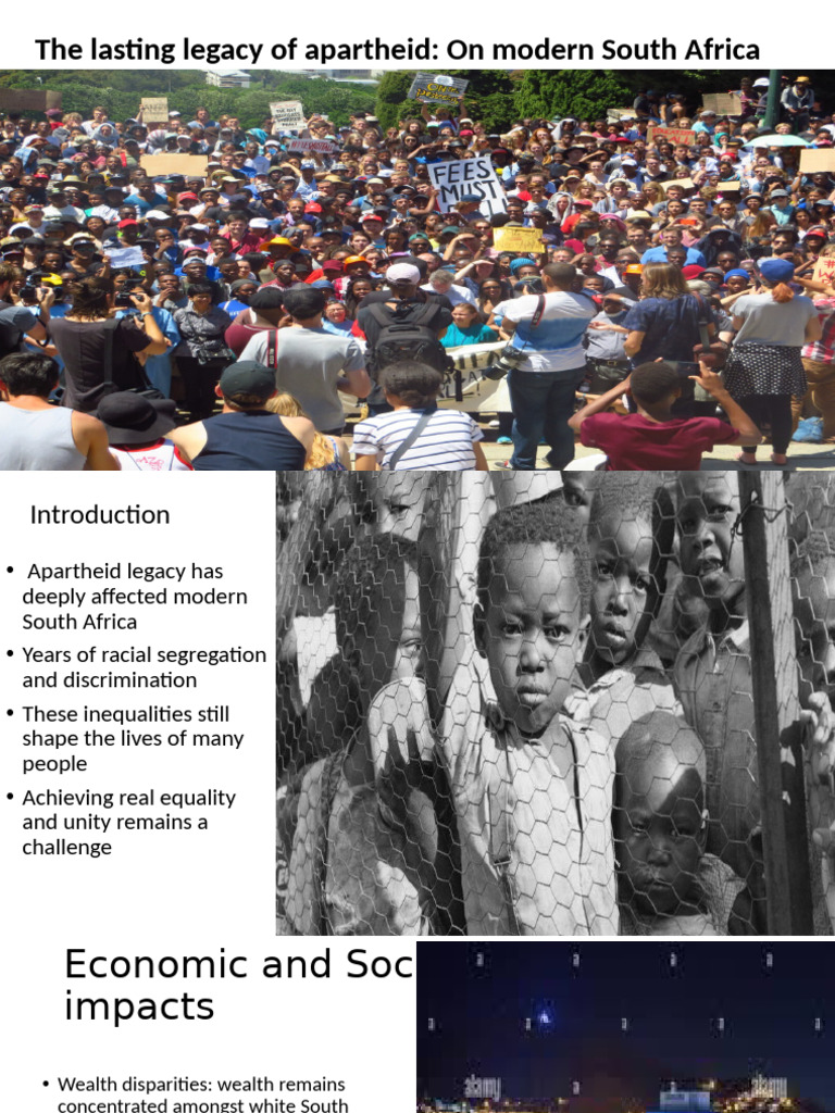 Apartheid's Impact on Modern South Africa | PDF | Politics | Lifestyle