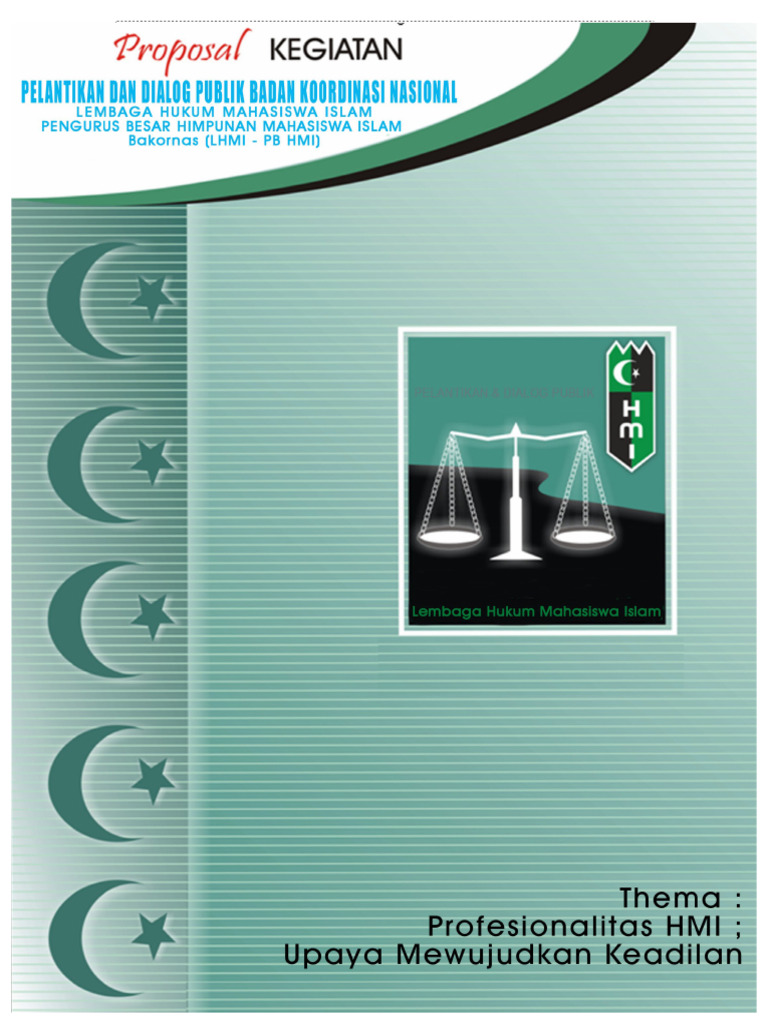 EDIT Proposal Project Pelantikan Bakornas LHMI | PDF