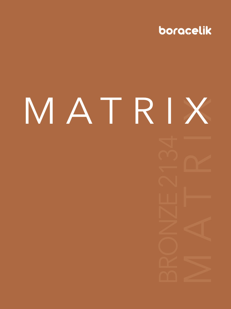 Matrix Catalogo | PDF | Home & Garden