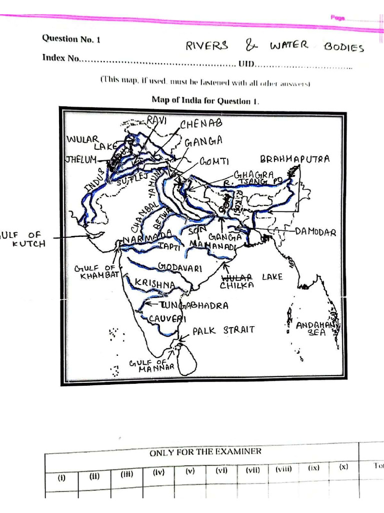 Class 10 HY Maps | PDF