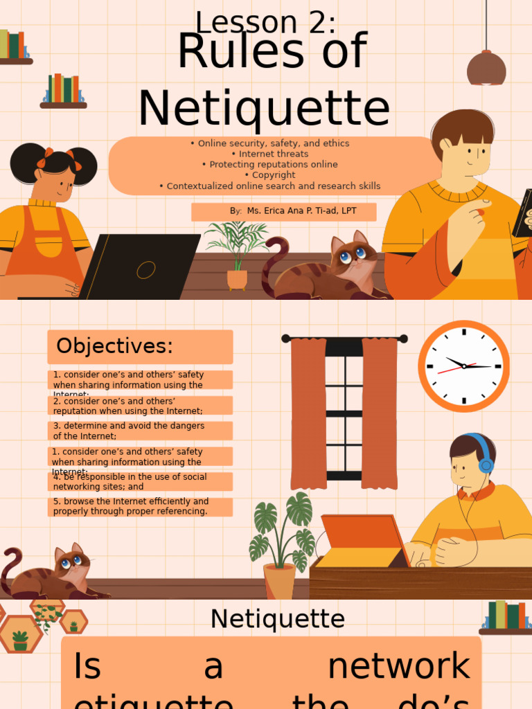 Essential Netiquette for Online Safety | PDF | Malware | Computer Virus