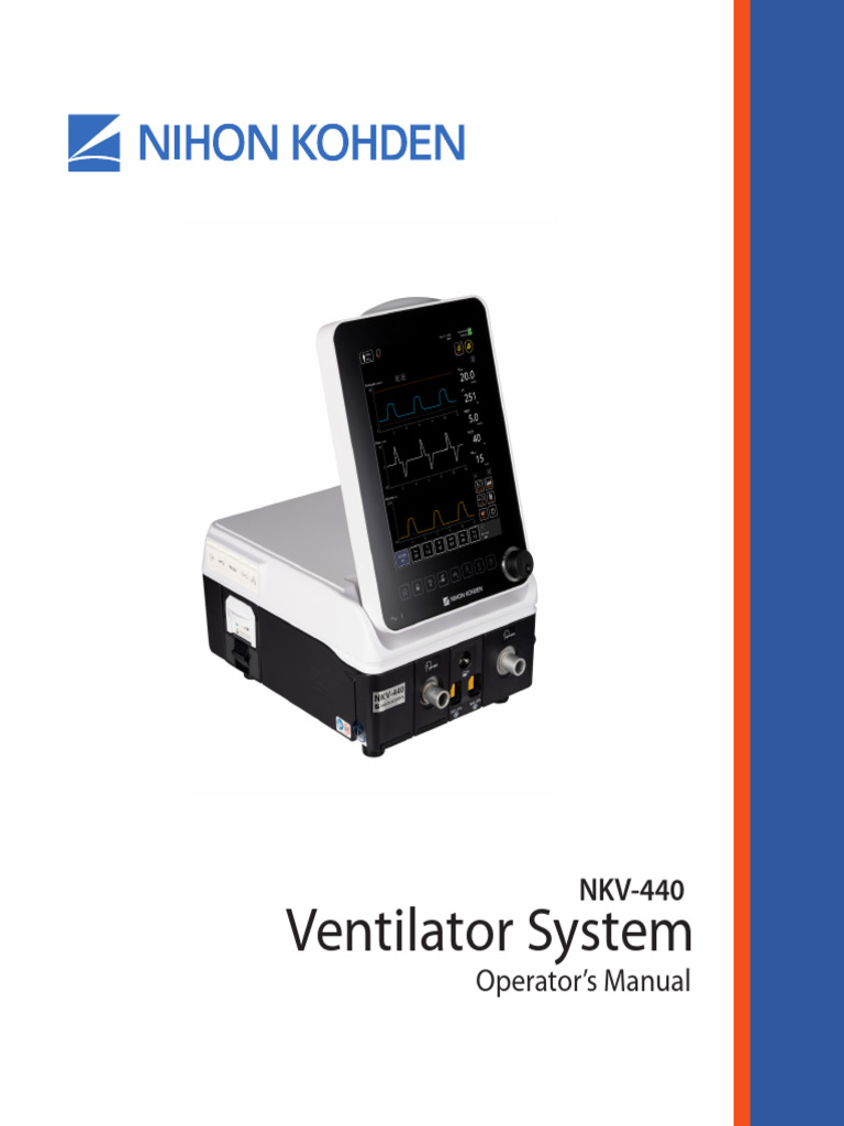 NKV-440 Ventilator System Manual | PDF