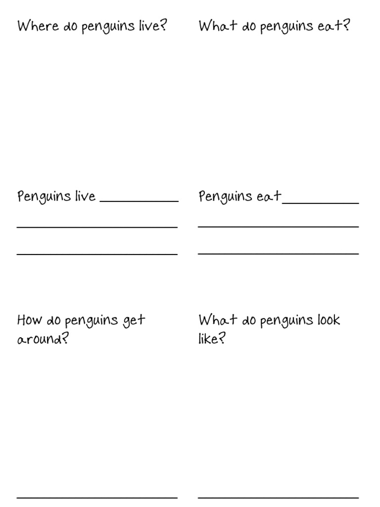Penguin Habitat and Facts Guide | PDF