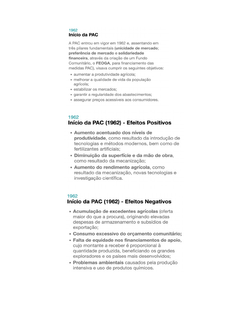 10 PAC - Resumo | PDF