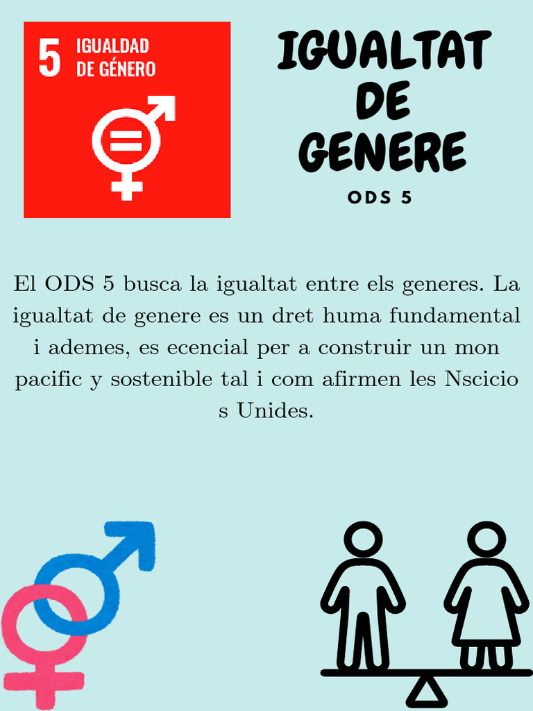 Ods.5 Igultat de Genere | PDF