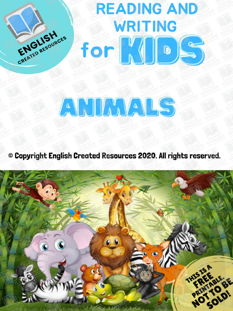 Reading Comprehension Animals English Created Resources | PDF