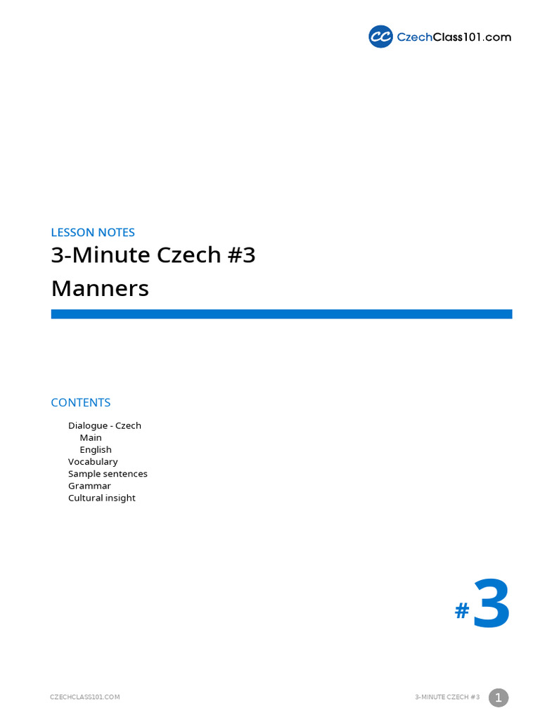 3MC L3 072015 Csclass101 | PDF | English Language | Word