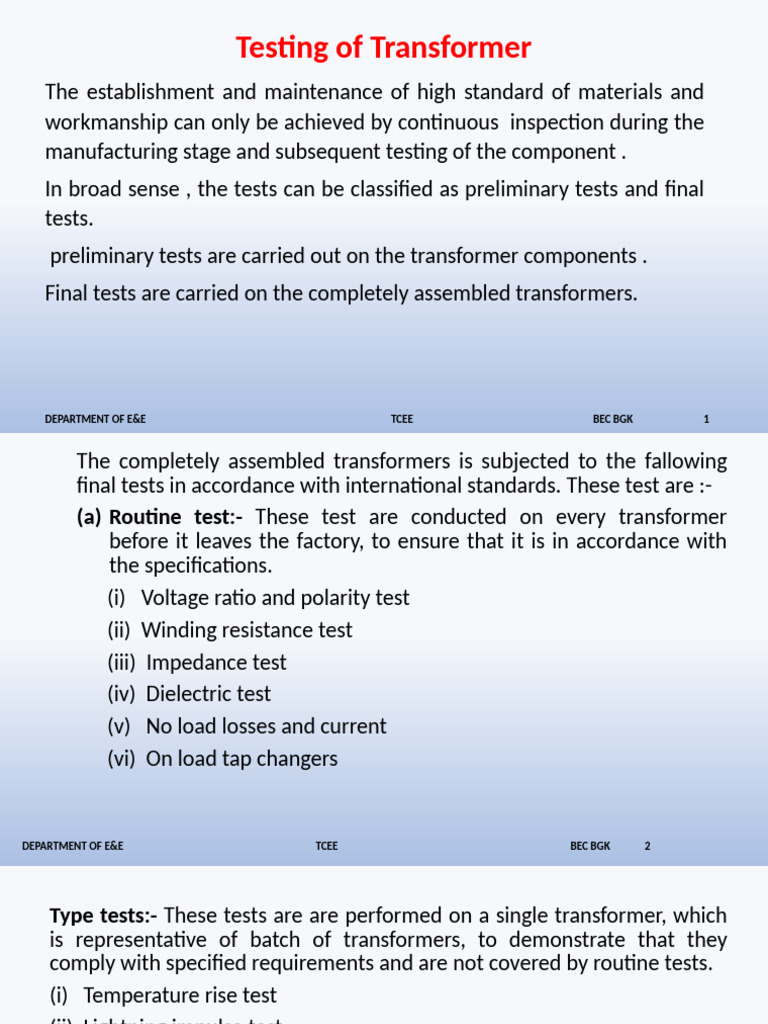 Transformer Chapter 1.4 | PDF | Transformer | Electrical Resistance And Conductance