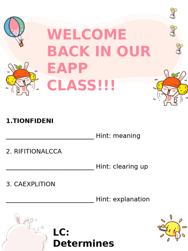 Determines The Waus A Writer Can Elucidate On A Concept by Definition Explication Classification ...