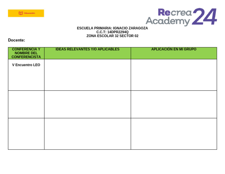 Recrea Academy 2024 | PDF Recrea Academy 2024 | PDF