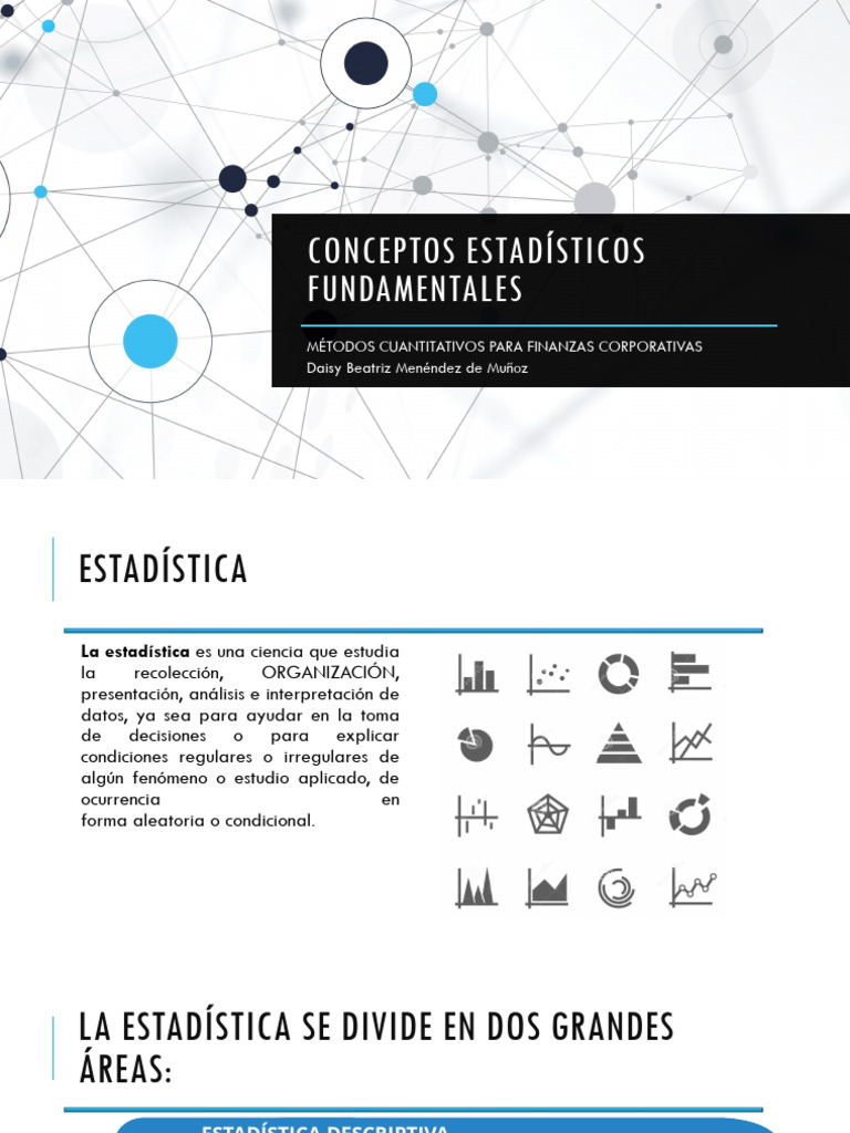 Clase # 1 Conceptos de Estadistica Bàsica | PDF | Estadísticas | Media
