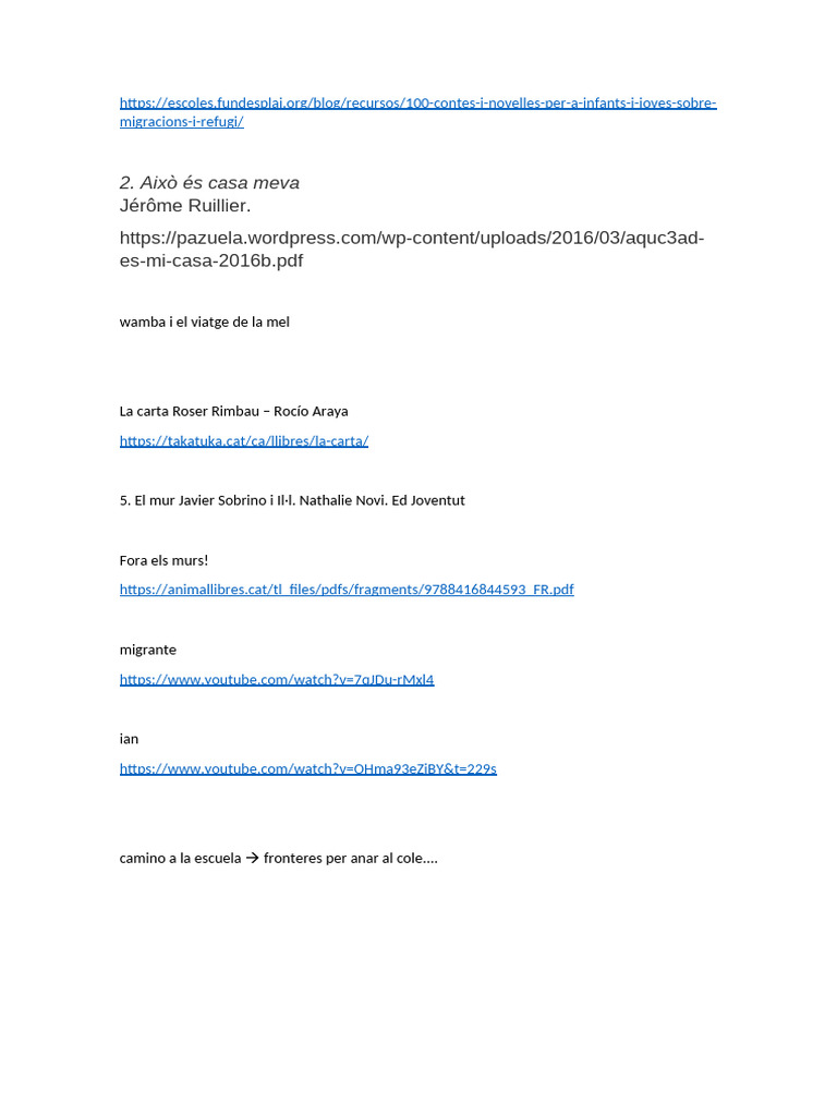 Recursos Projecte Uni | PDF