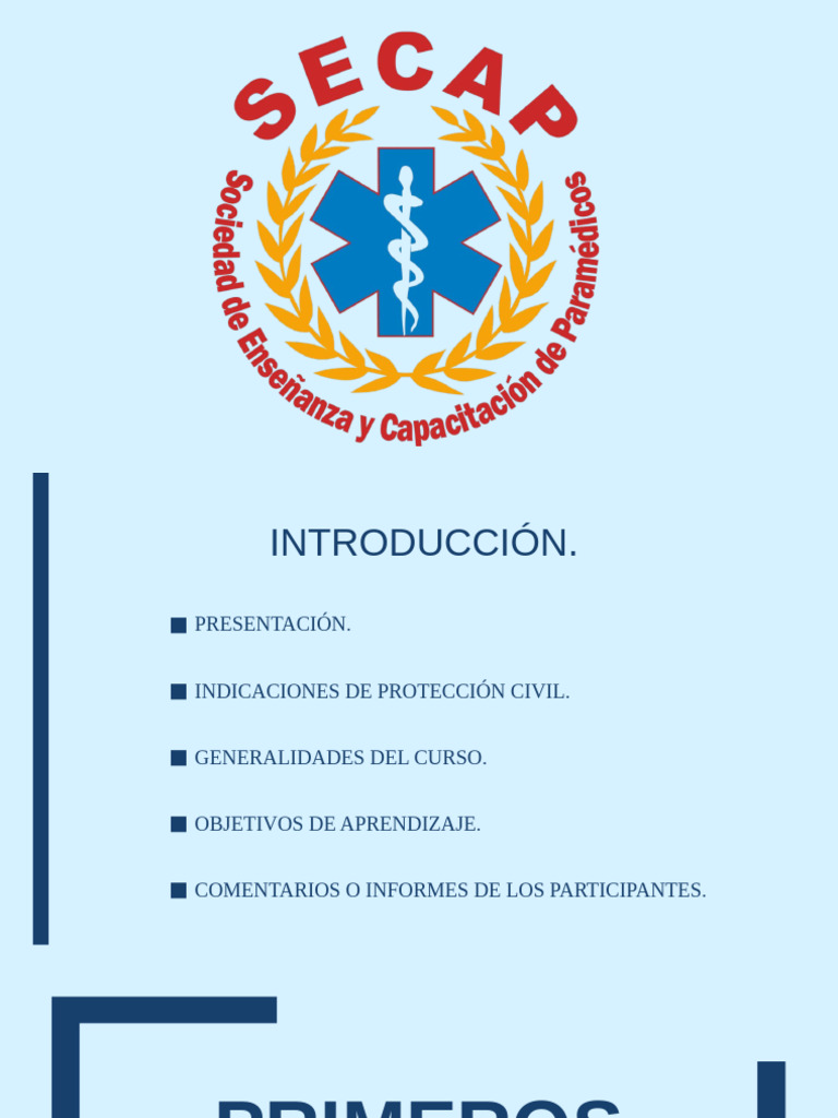 Primeros Auxilios Secap | PDF | Quemar | Primeros auxilios