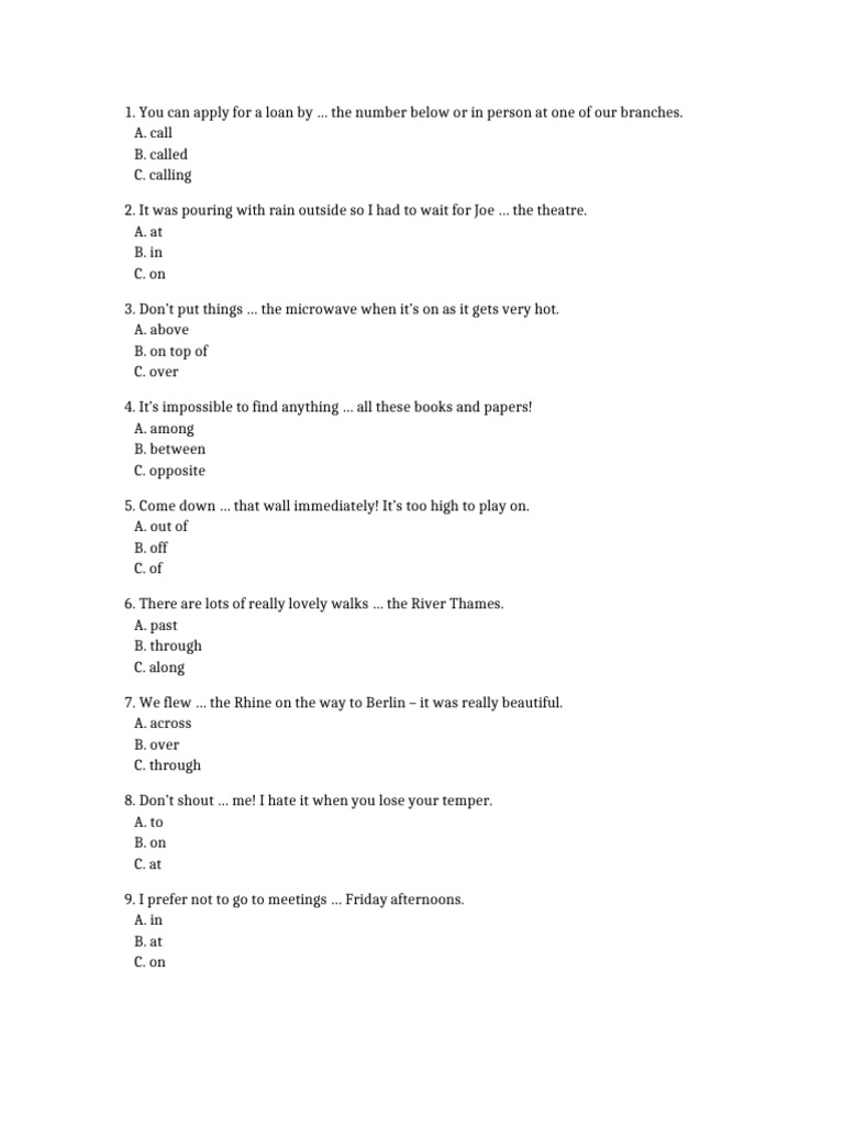MCQ Exercise | PDF | Art | Poetry