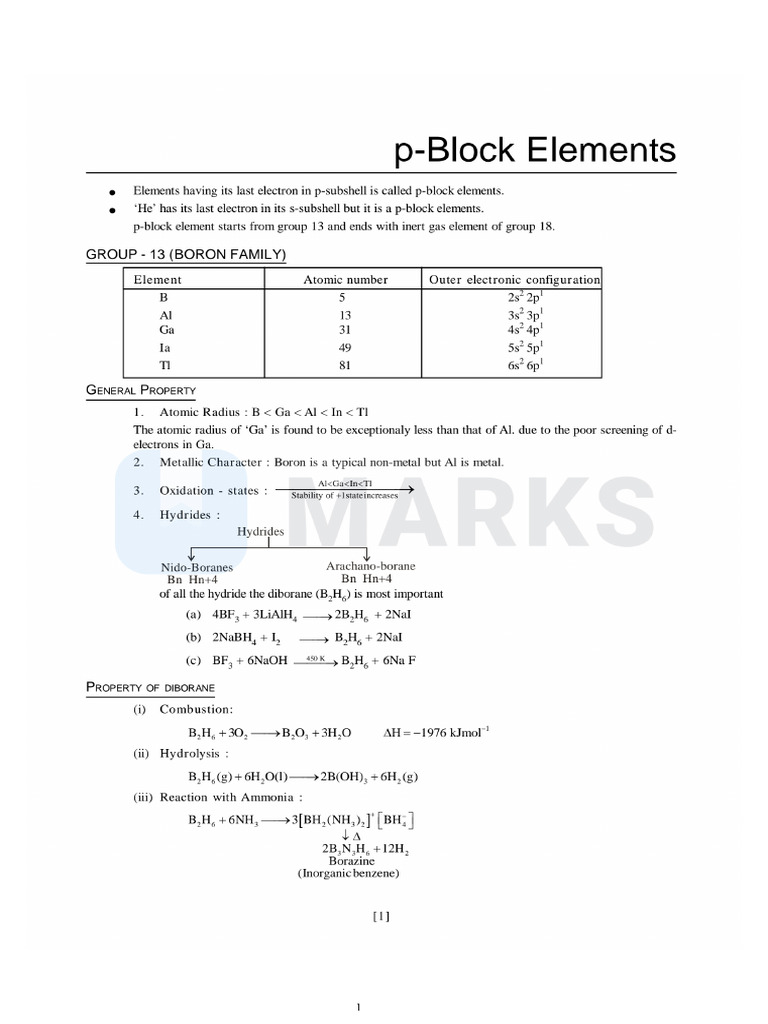 Pblock Formula Sheet | PDF