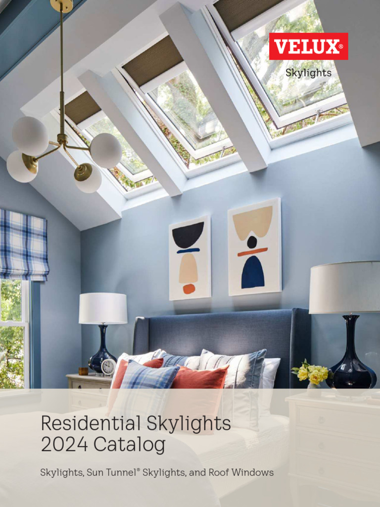 Velux Skylights Residential Brochurevelux Skylights Resident | PDF | Building Engineering ...