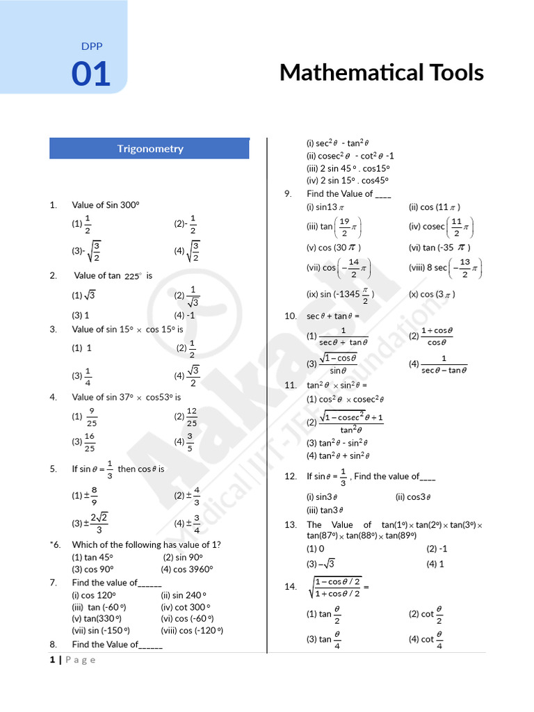 Mathematical Tools (15!04!2024) | PDF | Angle | Euclid