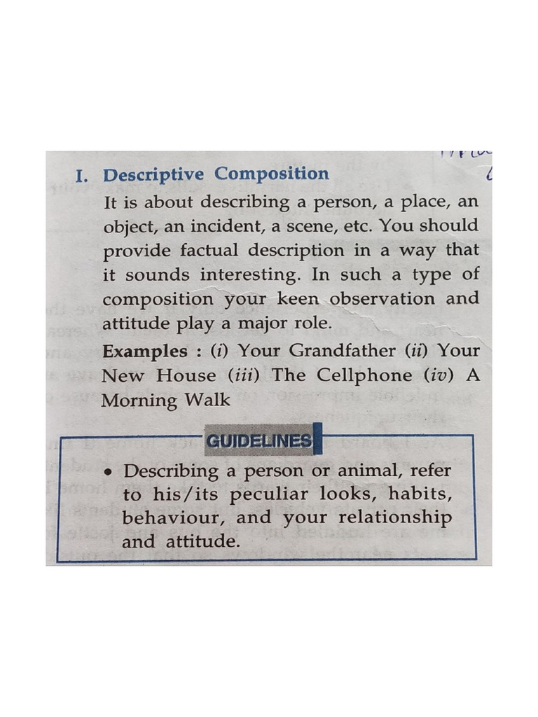 VIII-COMPOSITION (Essays) | PDF