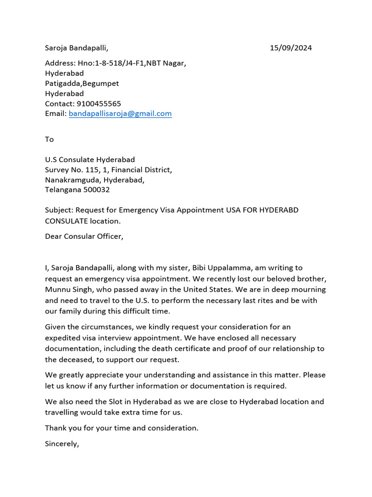 Covering Letter | PDF